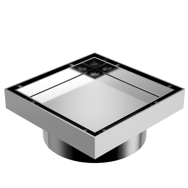 Caroma Square Floor Waste - 100mm Outlet - Tile Insert – Coming Soon